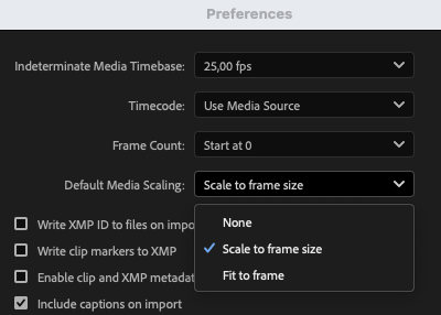 Solved: Re: Preference 'Scale to Frame Size' doesn't work ... - Adobe Community - 14978190